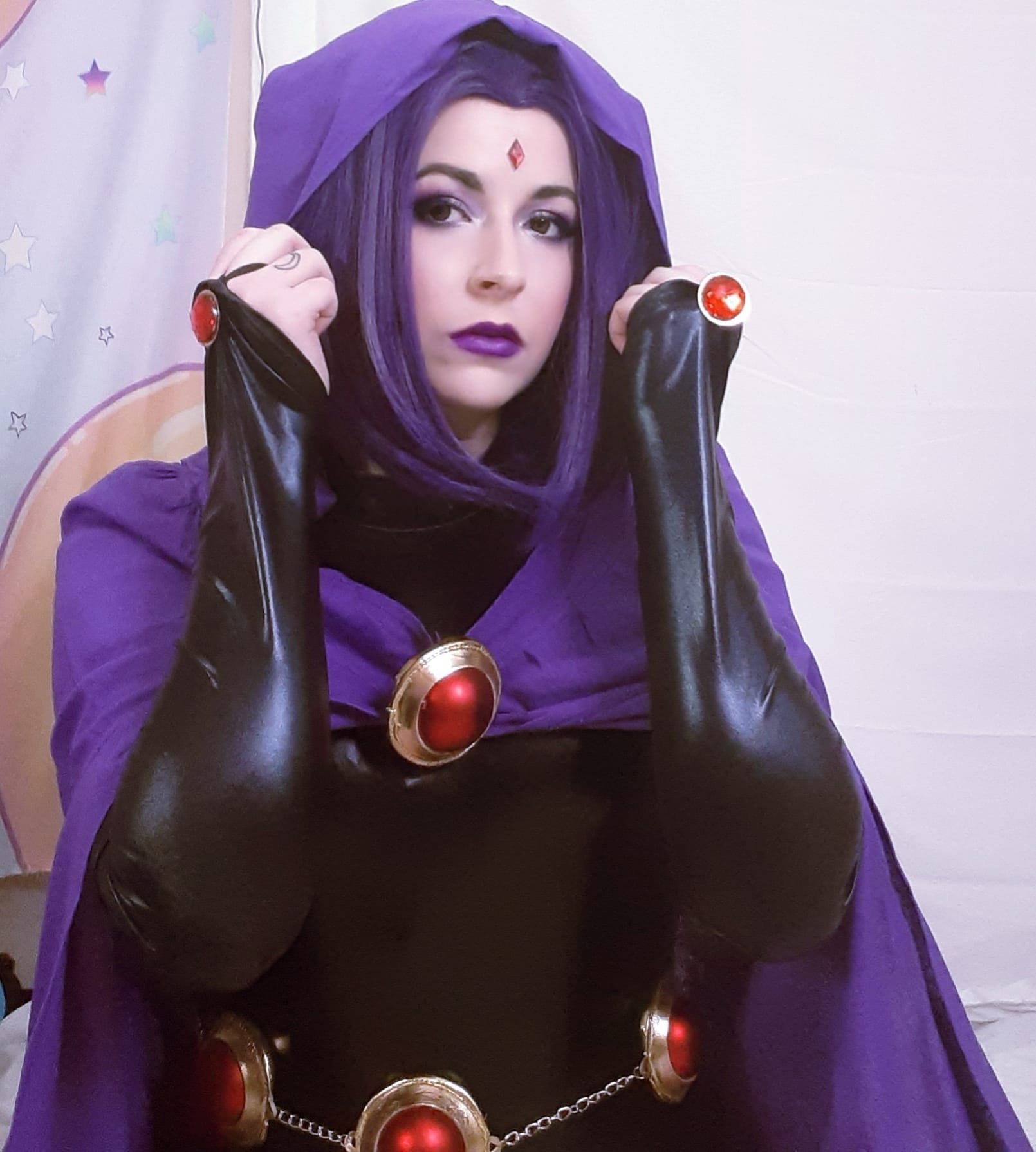 PJ_PRINCESS as raven from teen titans 🖤 | Scrolller