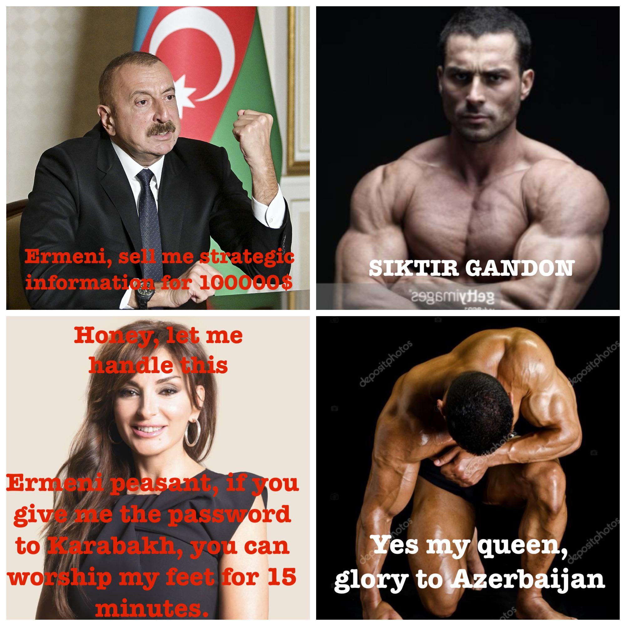 Azeris have red letters because they evil. | Scrolller