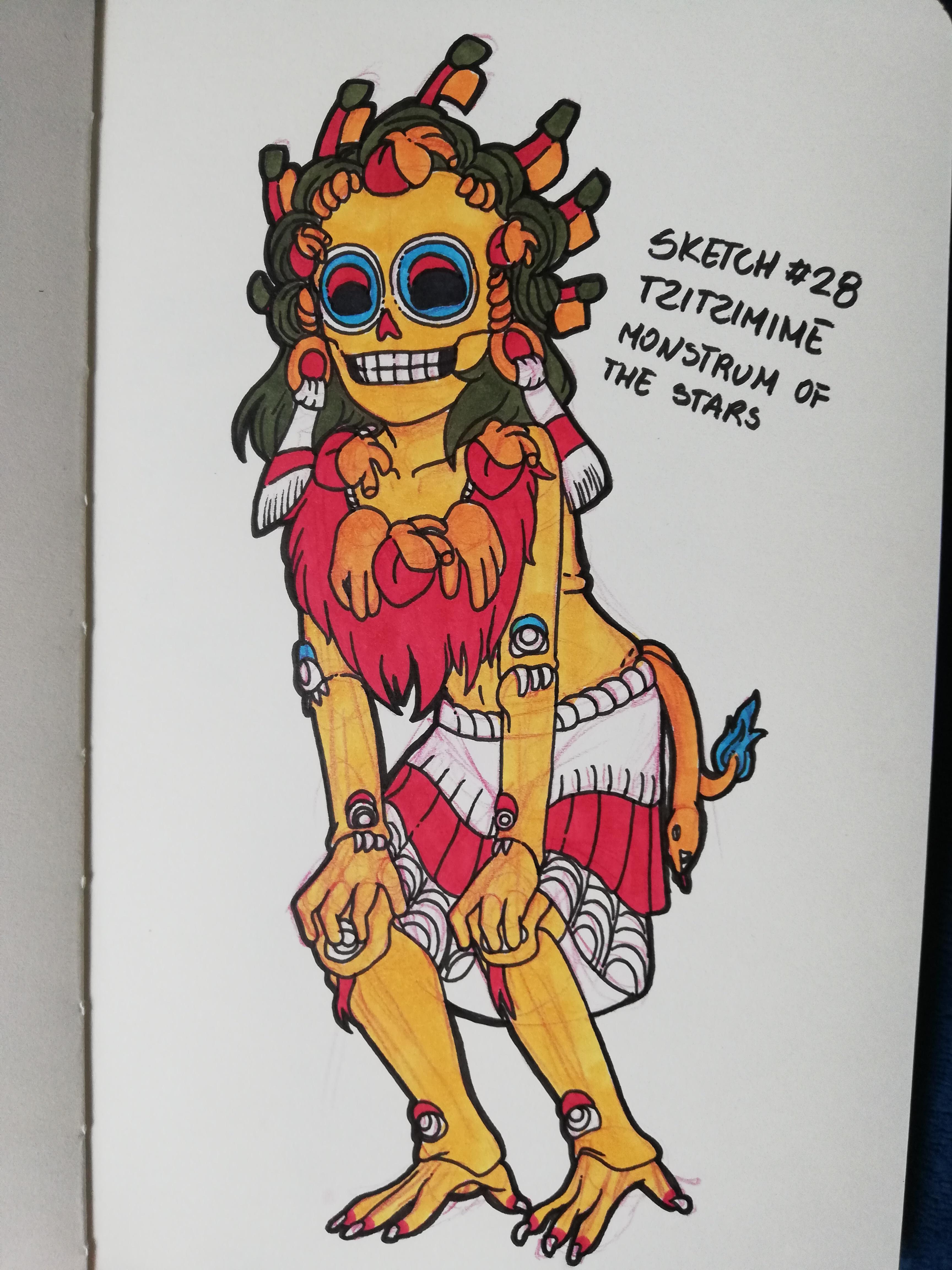 Aztec gods! Tzitzimine! | Scrolller