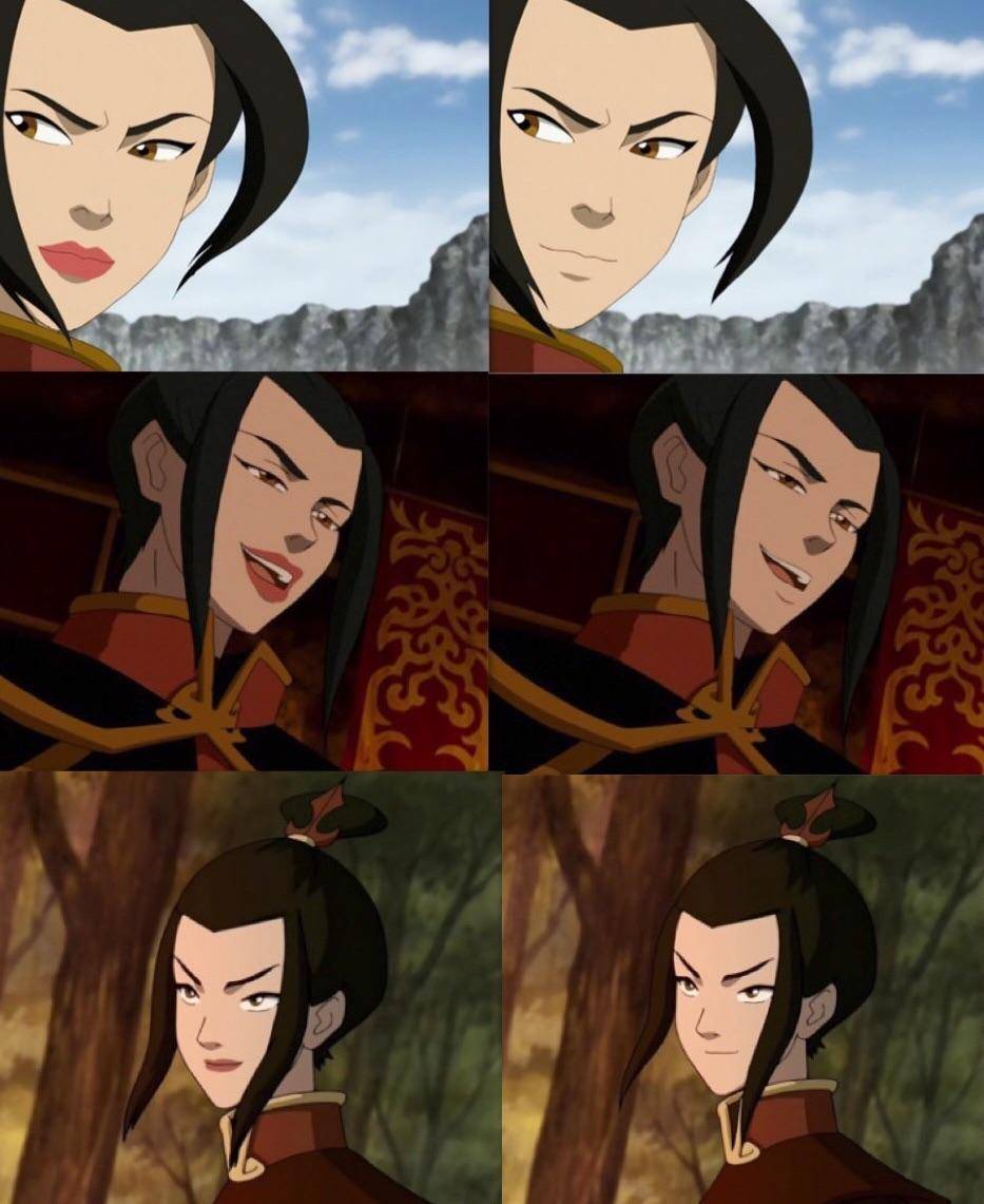 Azula without makeup | Scrolller