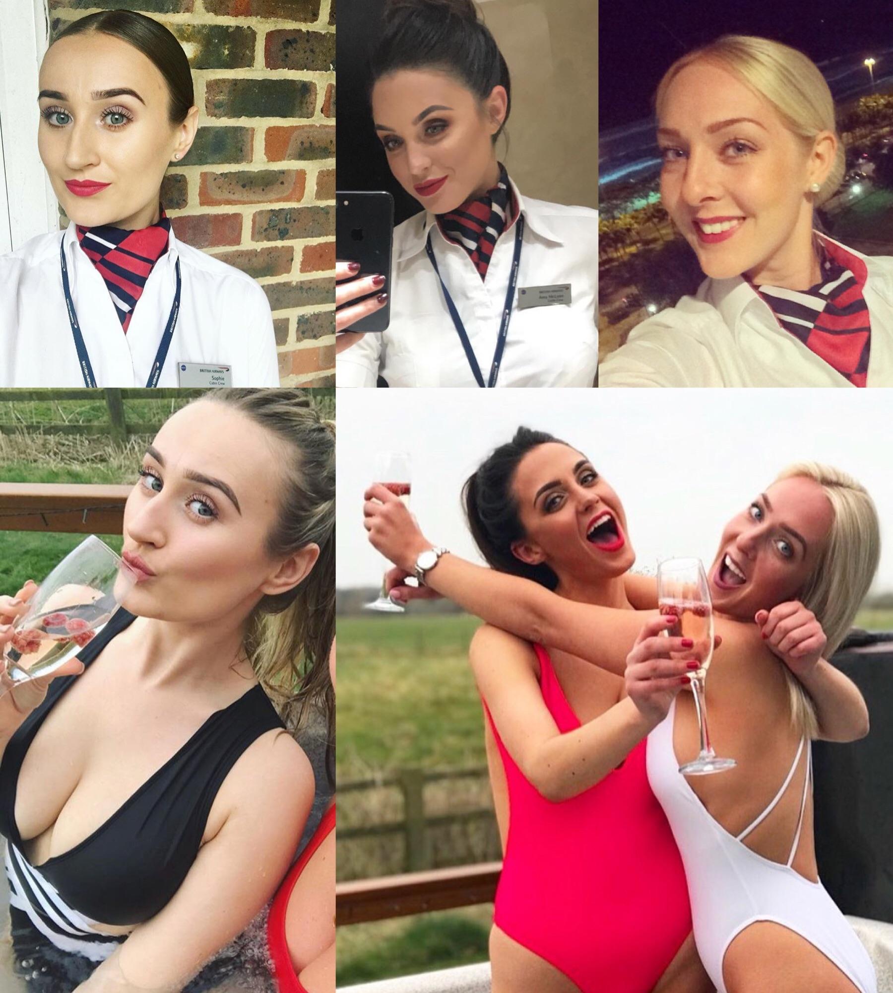 BA girls in the hot tub | Scrolller