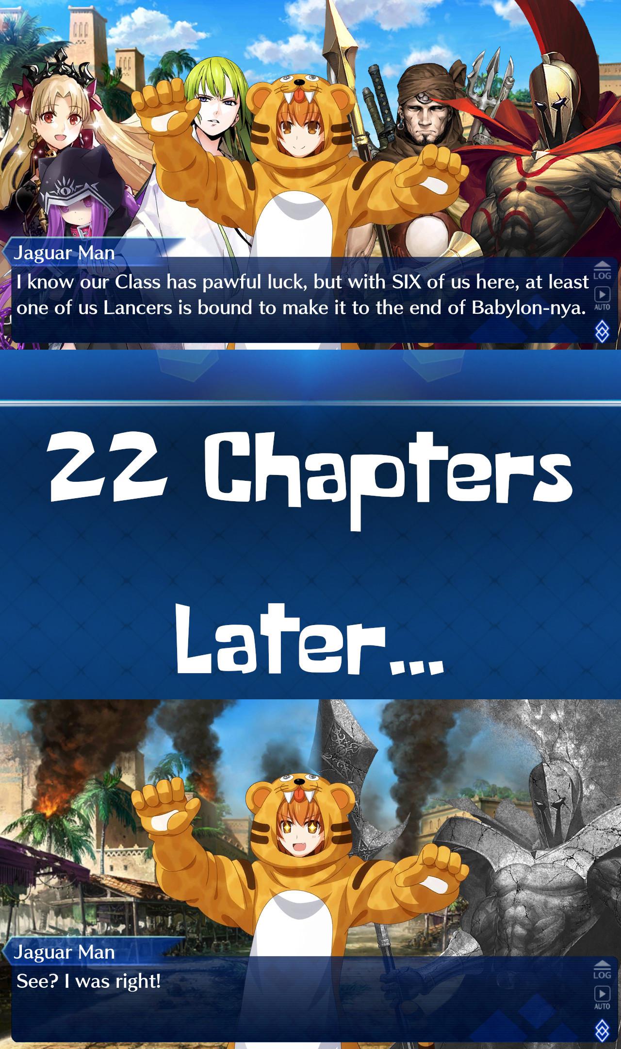 Babylonia Omake: Lancer Lucky | Scrolller