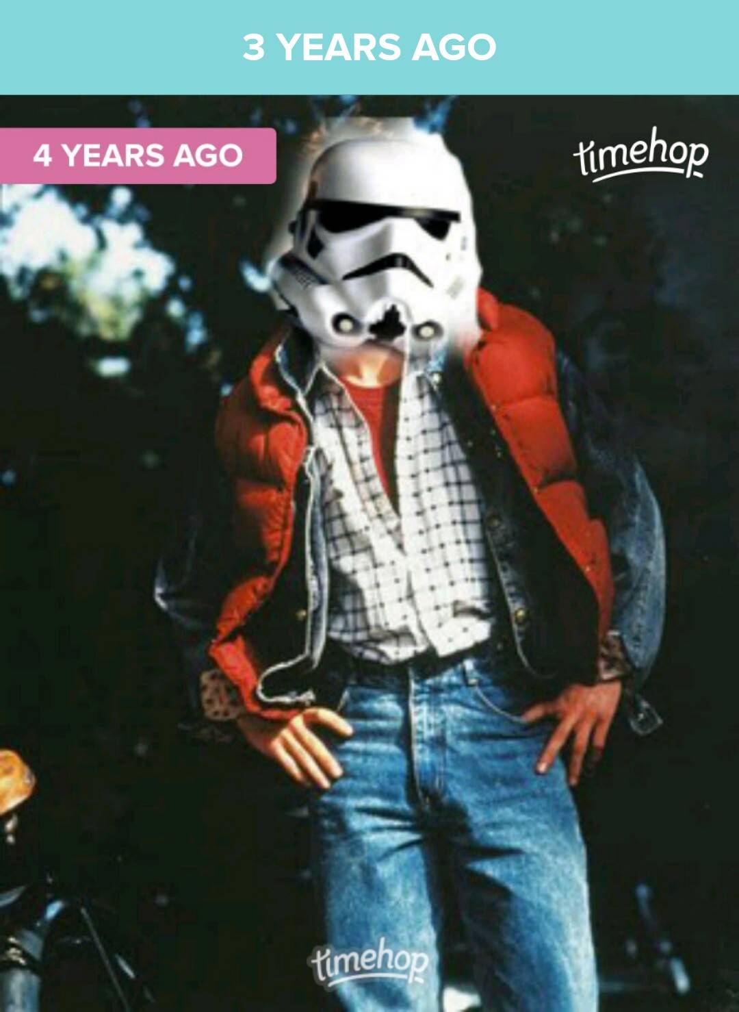 Back to the future cross star wars. Introducing Davin McFly. The stormtrooper from back to the ...