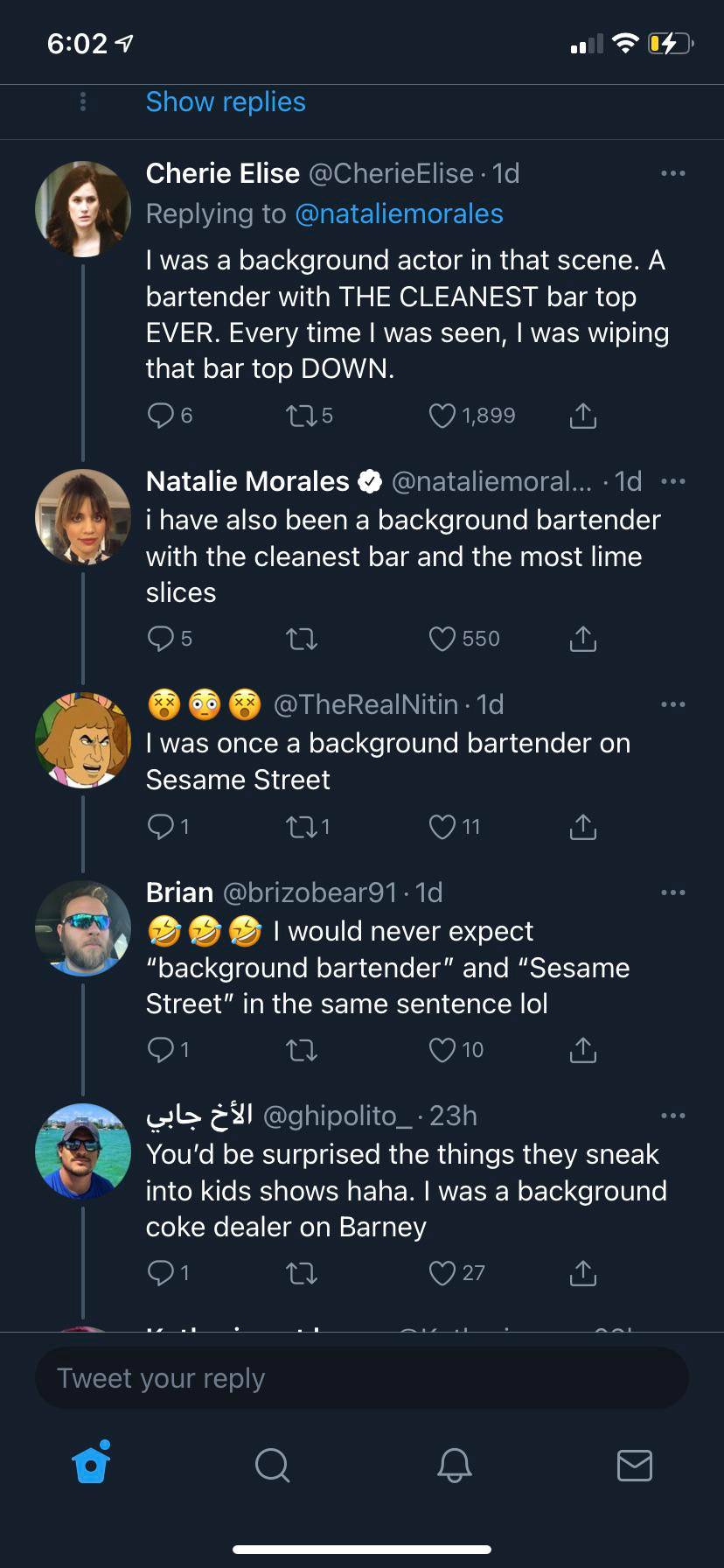 Background bartender on sesame street | Scrolller