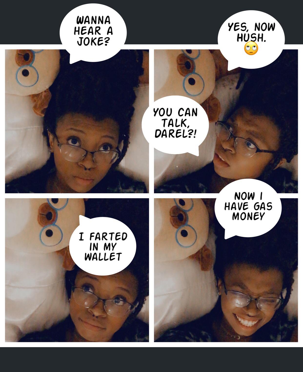 Bad jokes with 𝙳𝚊𝚛𝚎𝚕 | Scrolller