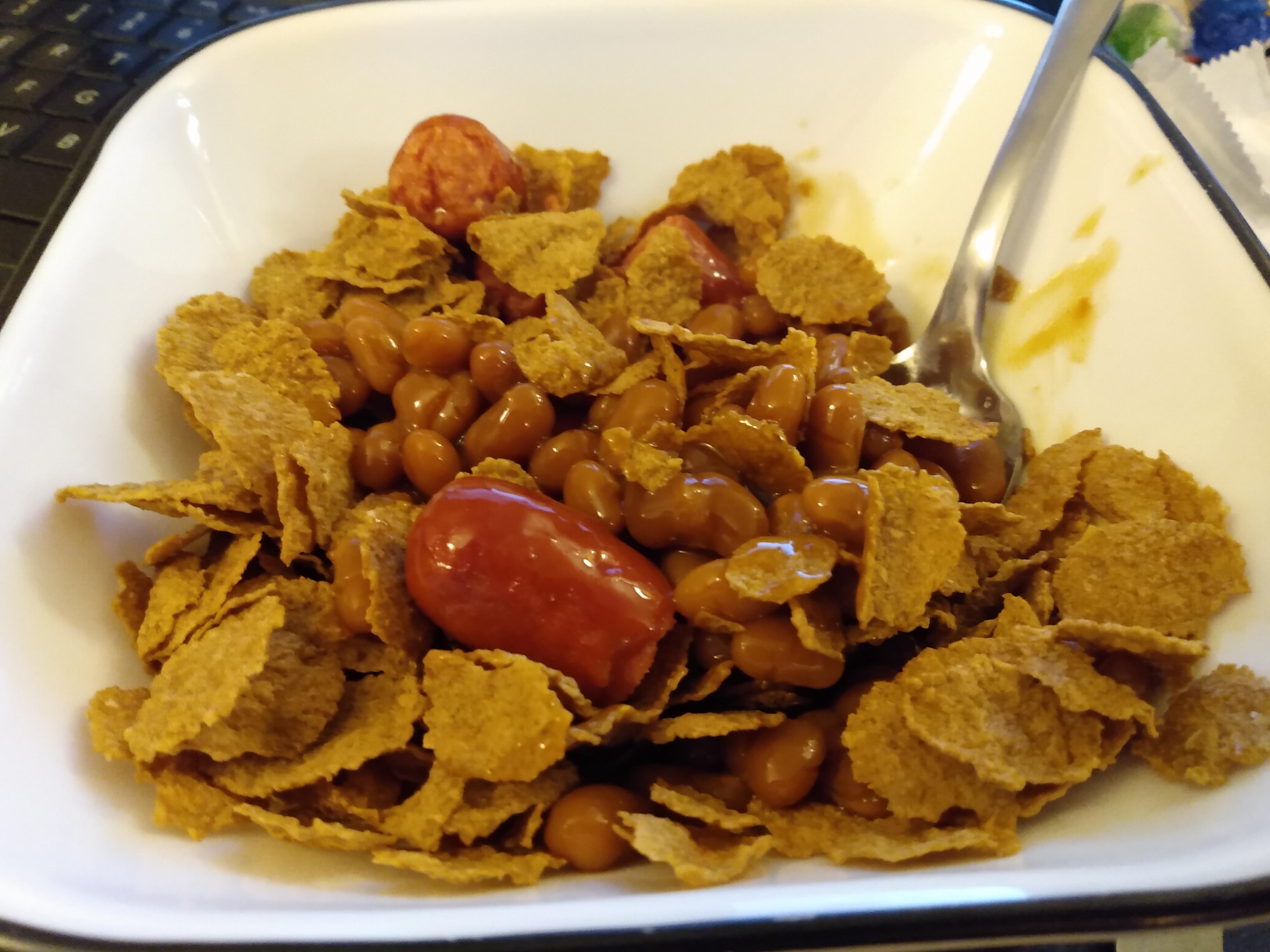 Baked beans, hot dogs, and bran flakes, it hits | Scrolller