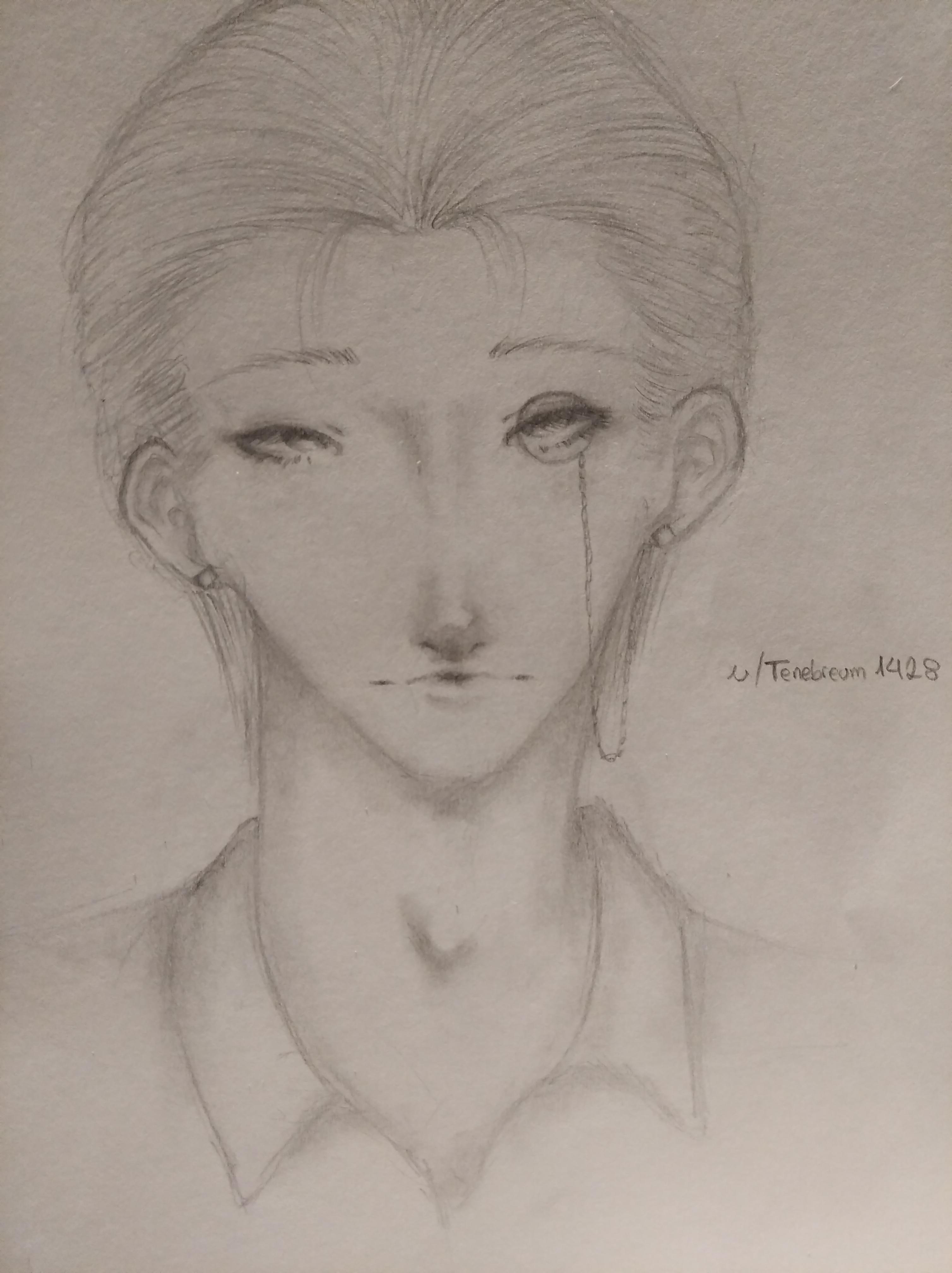 Balder with short hair, pencil art | Scrolller