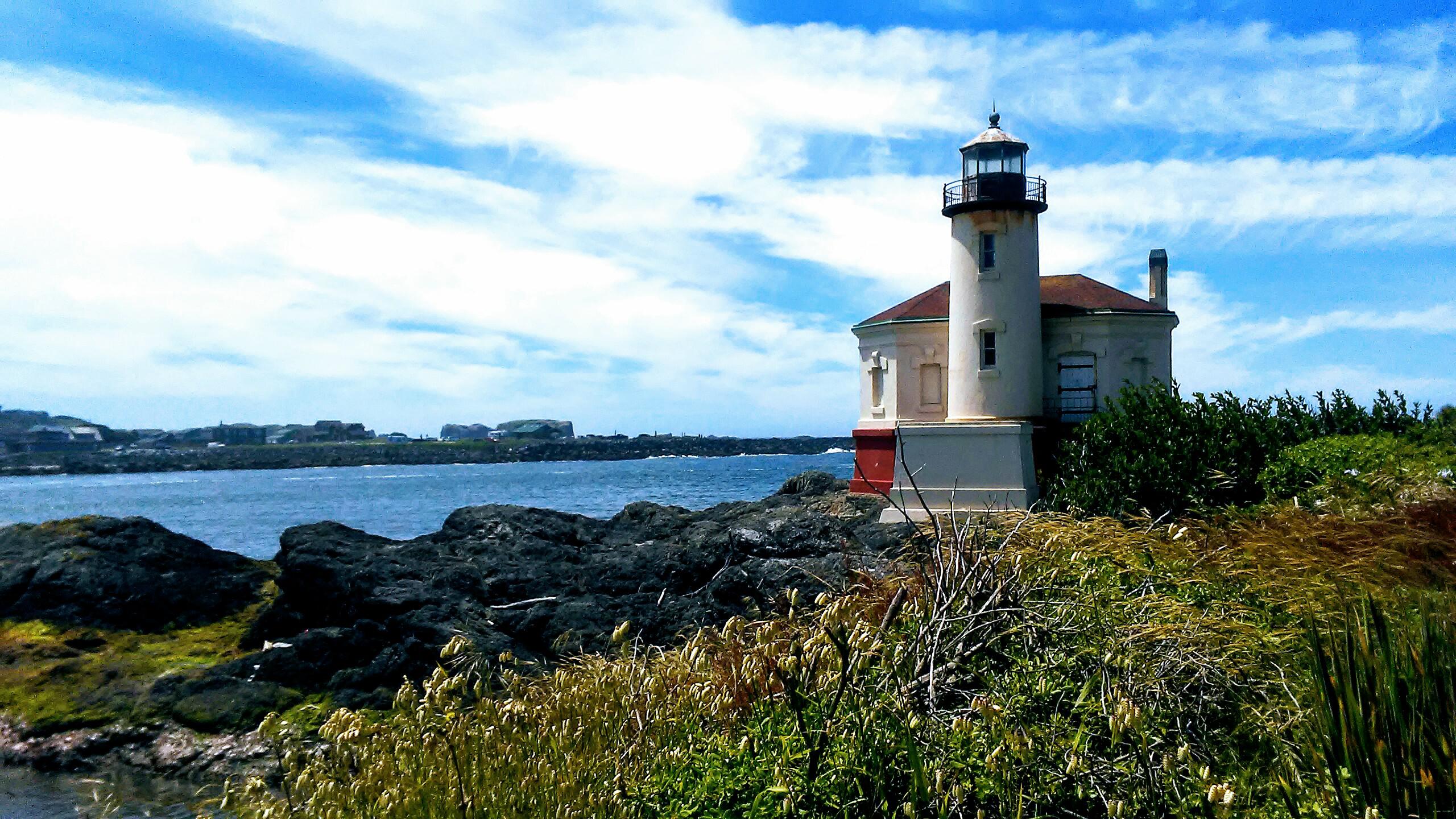 Bandon Lighthouse at Bullards Beach | Scrolller