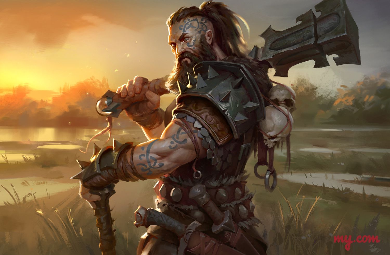 Barbarian by Dmitry Skvortsov | Scrolller