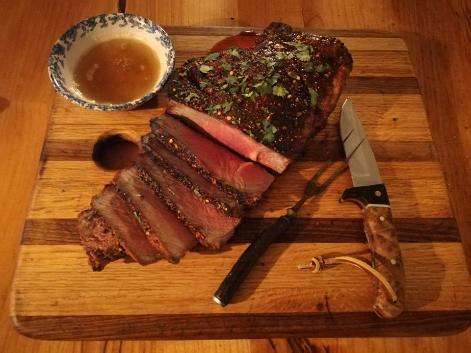 Barbecue grilled cross rib roast | Scrolller