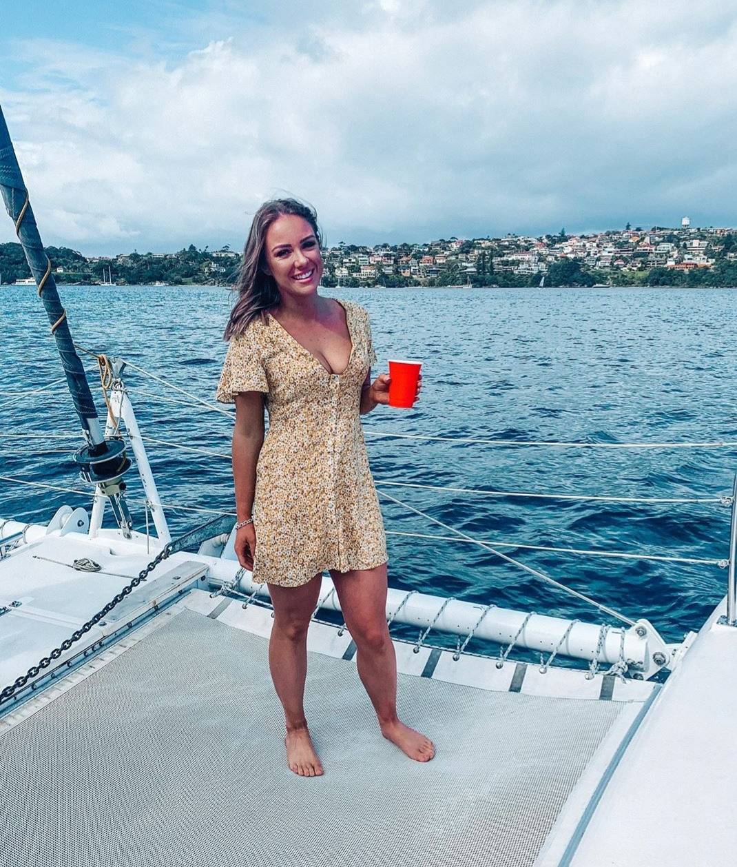 Barefoot on a boat | Scrolller