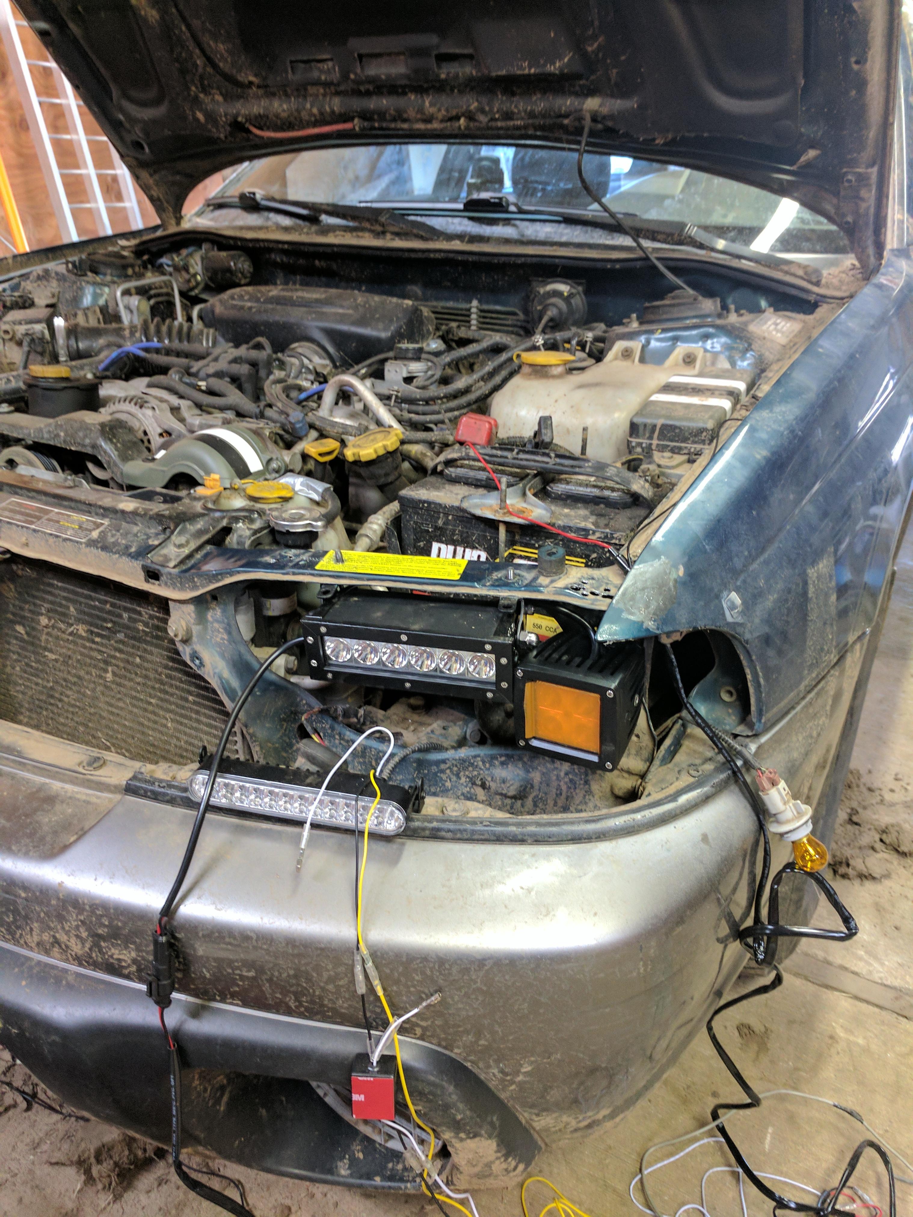 Barely legal LED light replacement pt.2 | Scrolller