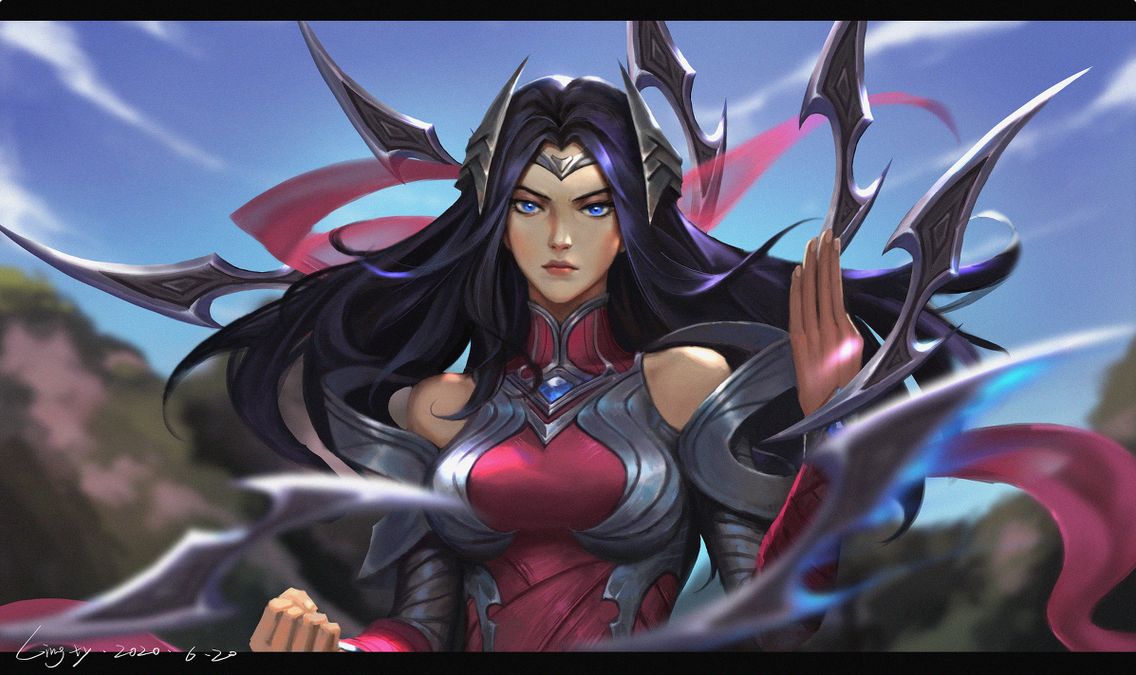 Base Irelia Fanart, by Brush_L | Scrolller