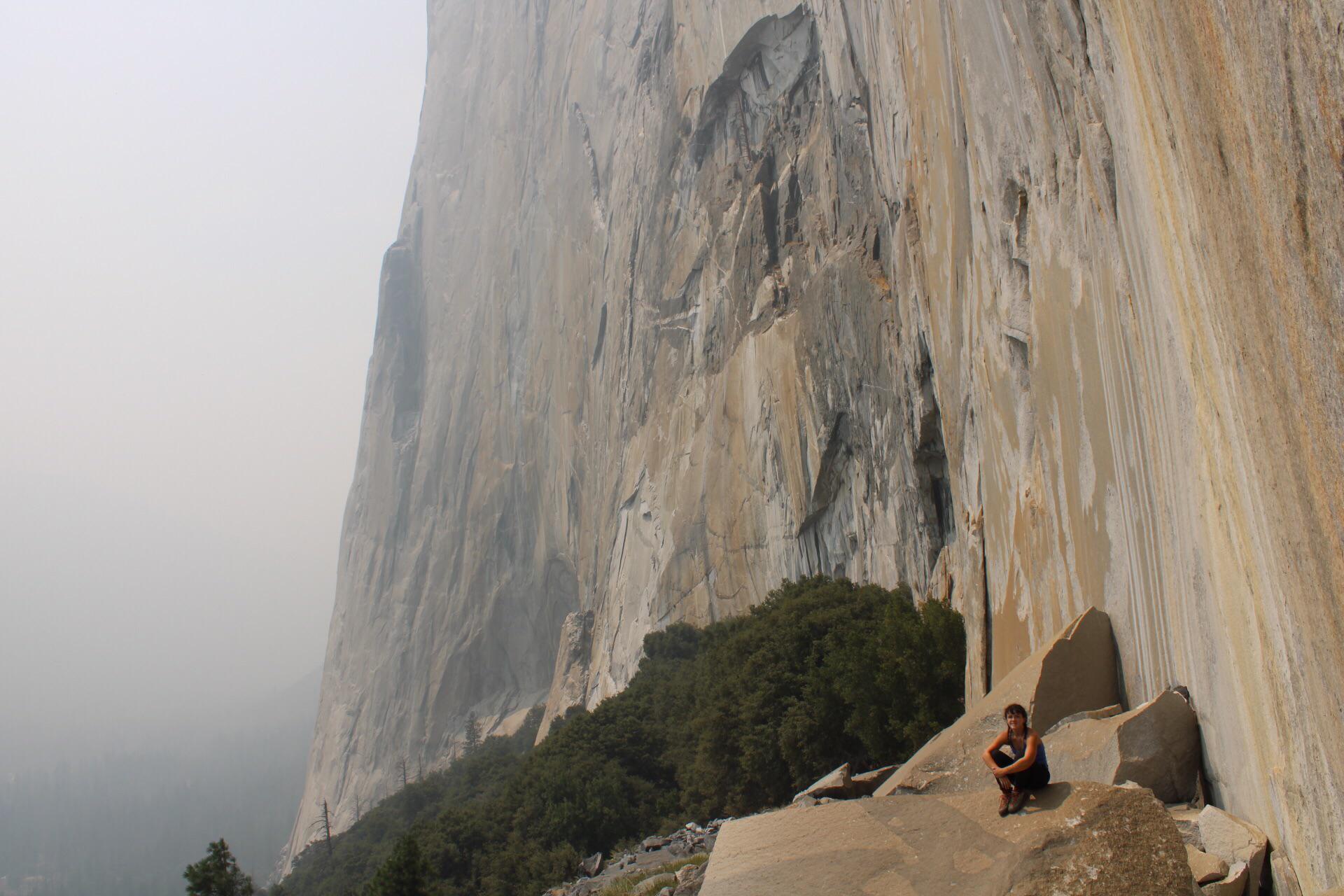 Base of El Capitan looks eerie with all the smoke | Scrolller