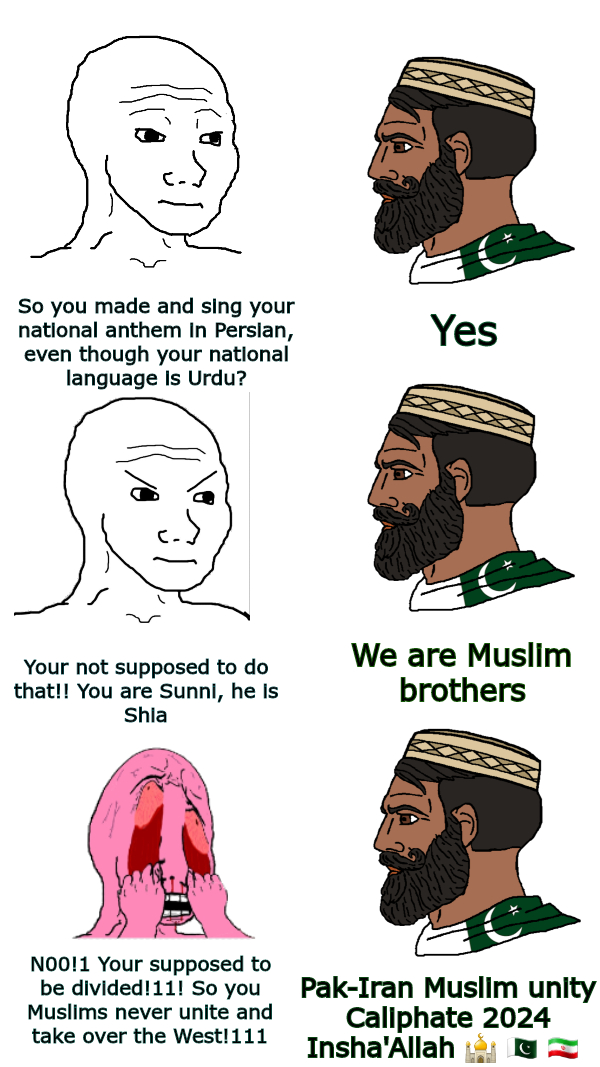 Based and Islamic unity-pilled Pakistani National Anthem | Scrolller