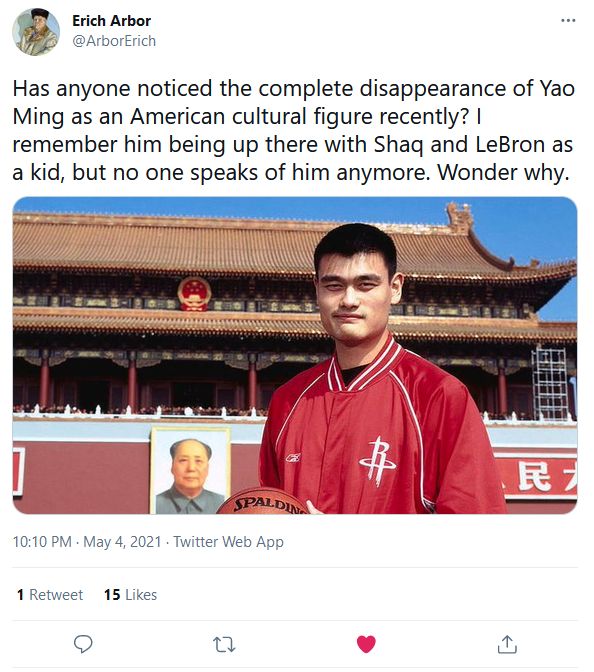 Based Yao Ming | Scrolller