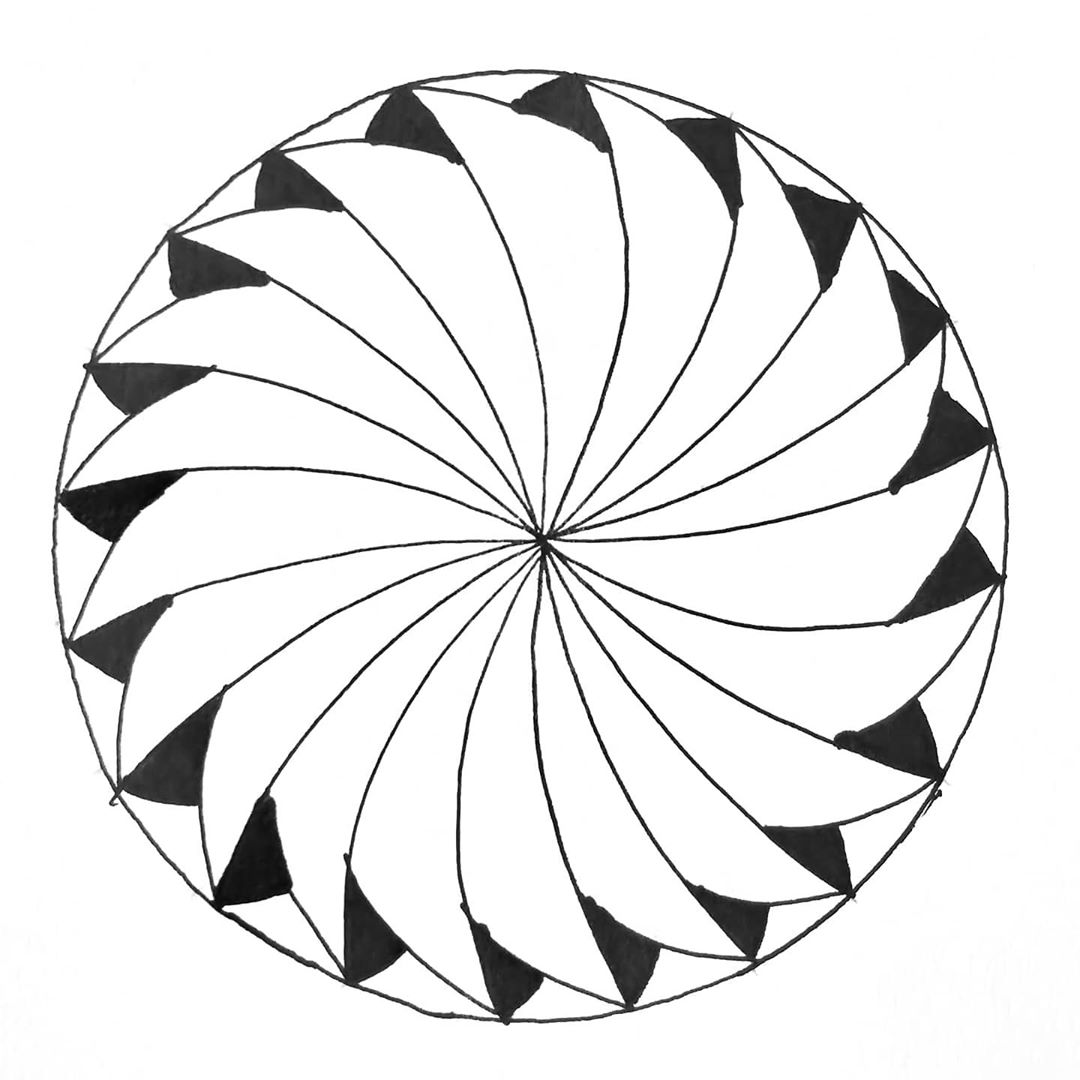 Basic Spiral Pattern Easy Way To Figure Out Your Doodle Figure Heads