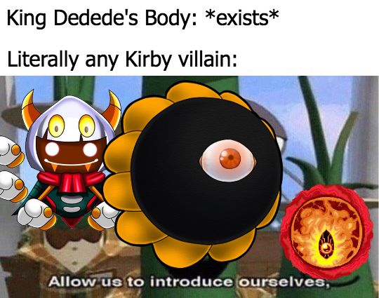 Basically the Kirby Lore in a Nutshell | Scrolller