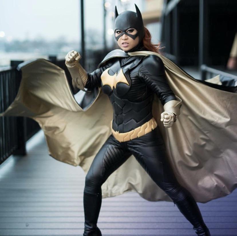 Batgirl cape flip | Scrolller