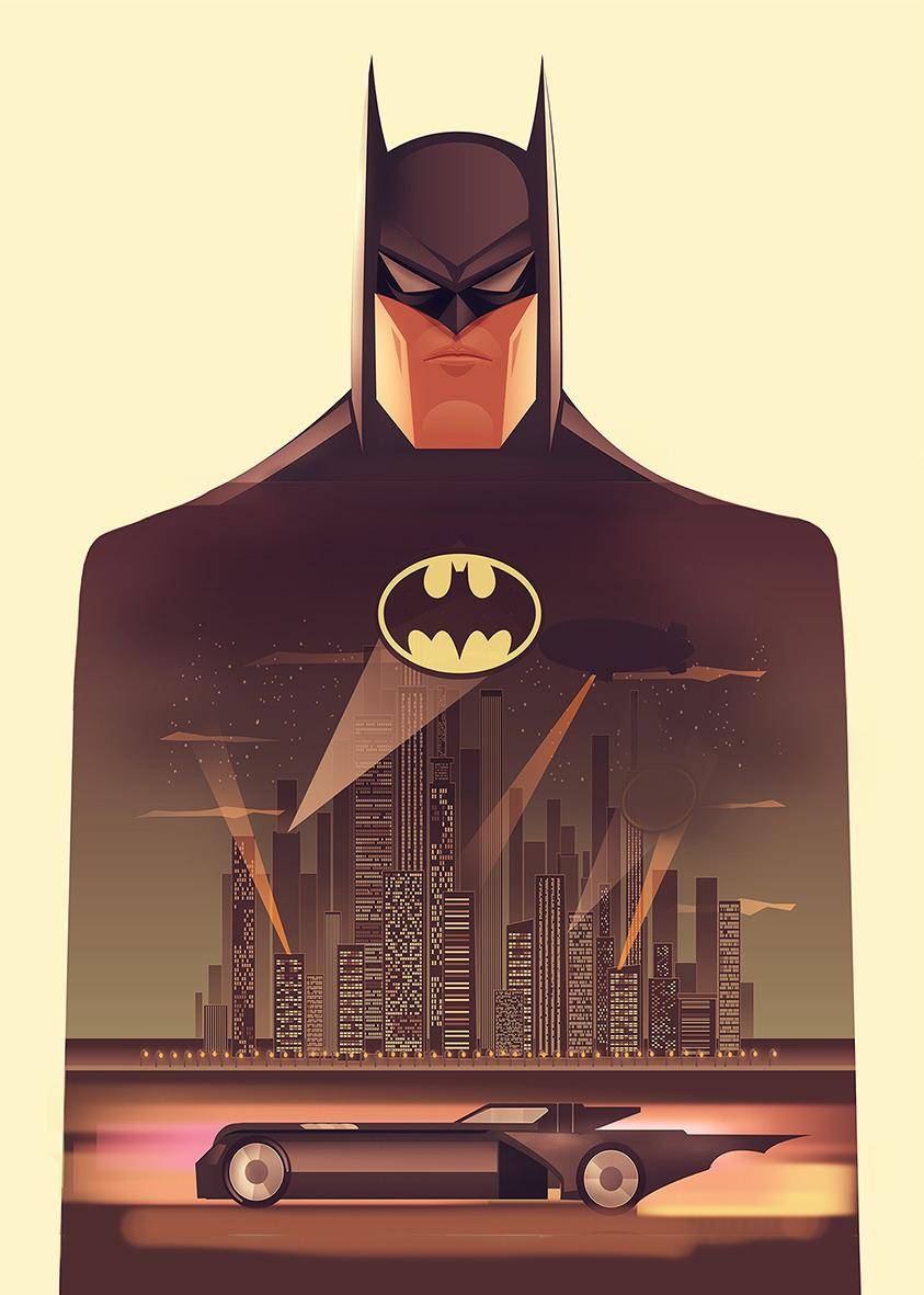 Batman: The Animated Series poster by Cristhian Hova | Scrolller