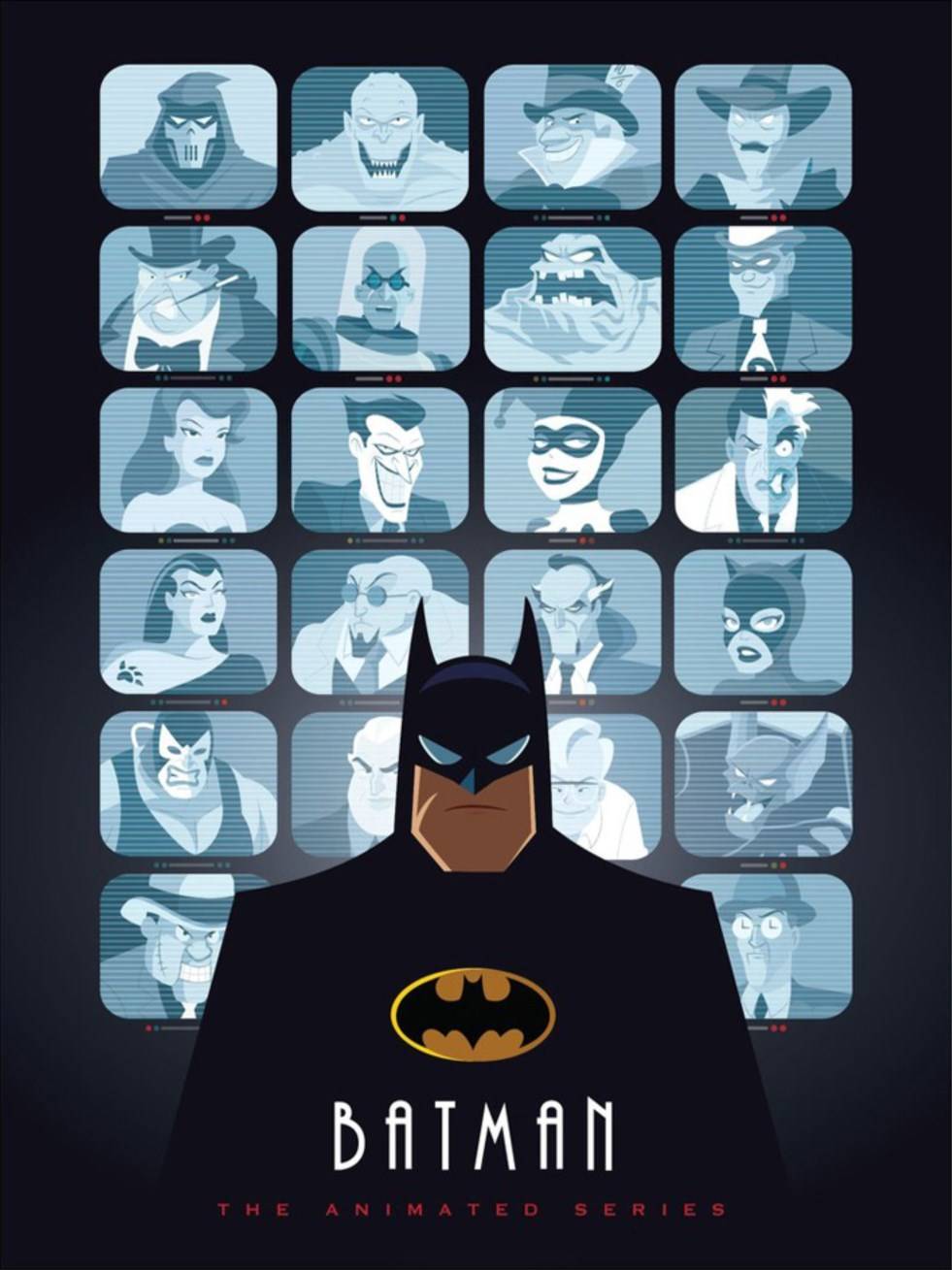 Batman: The Animated Series poster by Jerrod Maruyama | Scrolller