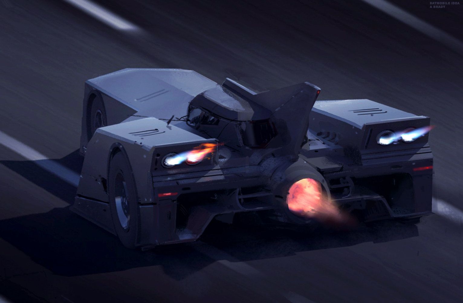 Batmobile by Alex Jay Brady | Scrolller
