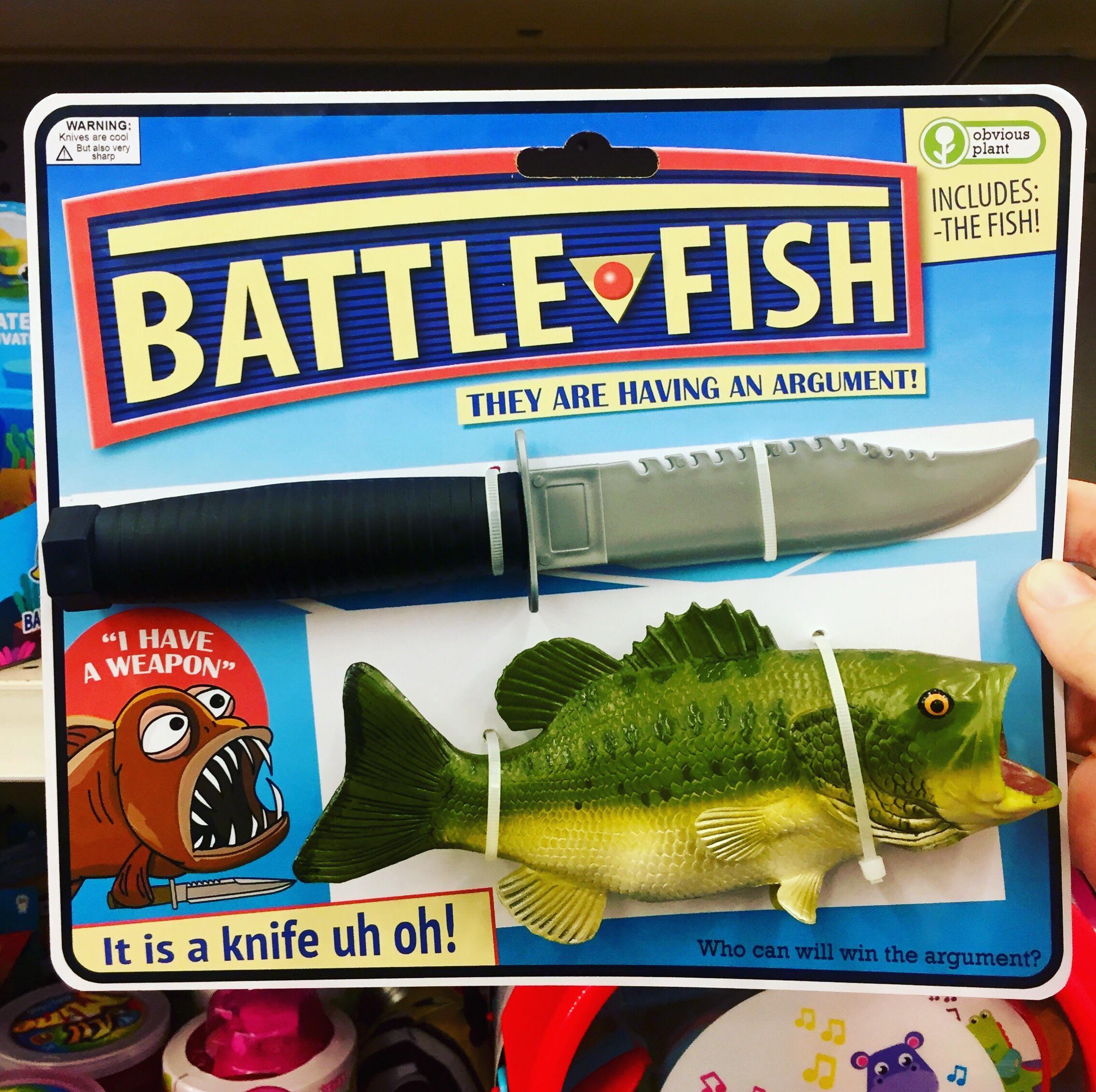 Battle Fish? | Scrolller