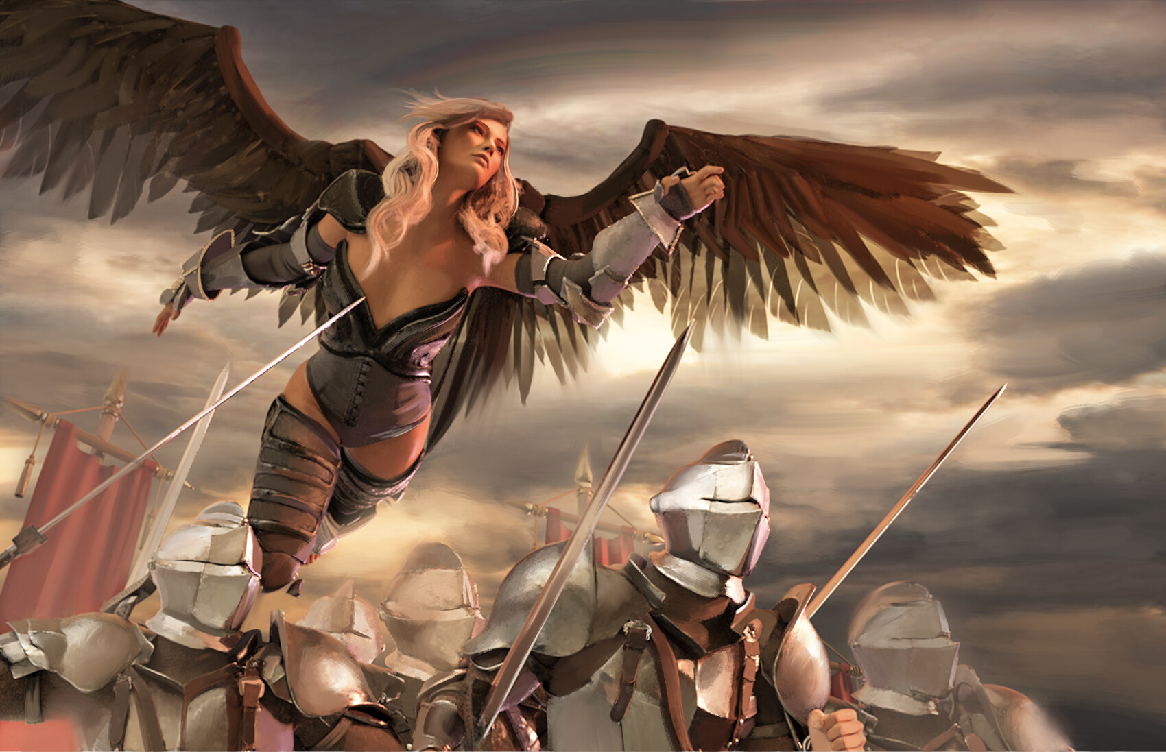 Battle Guardian by Sam Kanios | Scrolller