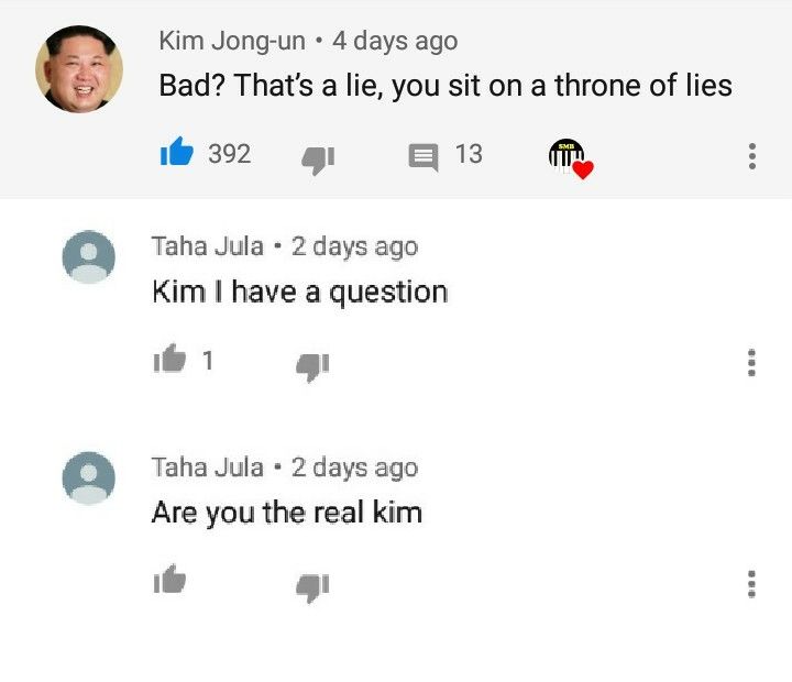 Be polite to the Supreme Leader | Scrolller