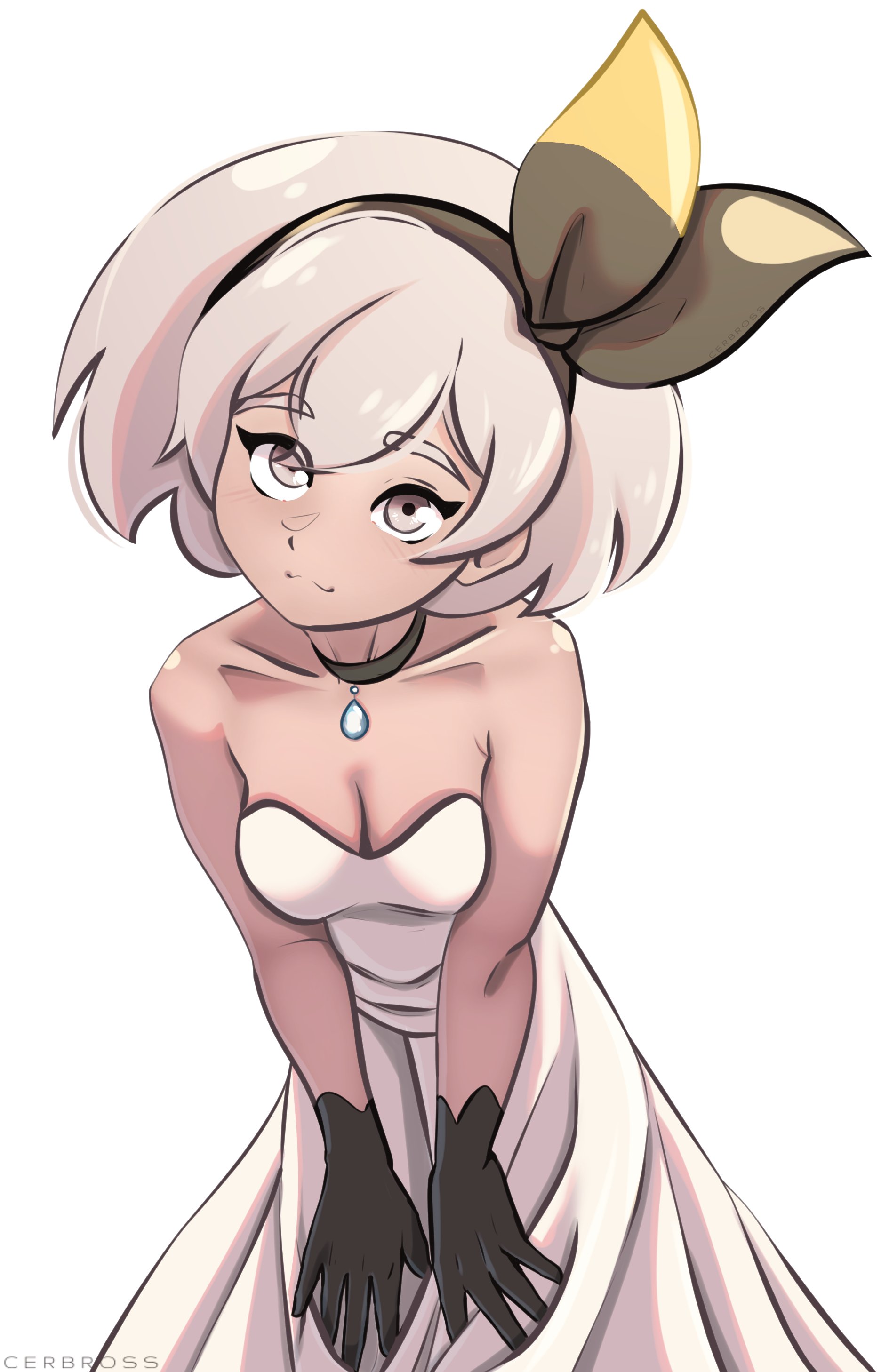 Bea in a dress (Cerbross) [Pokemon] | Scrolller