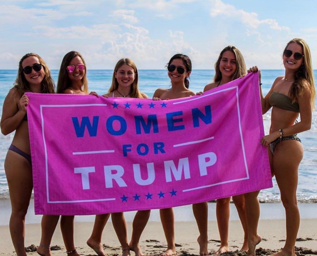 Beach Hotties for Trump!🇺🇸🏖👙 | Scrolller
