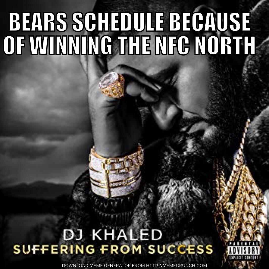 Bears schedule looking rough | Scrolller