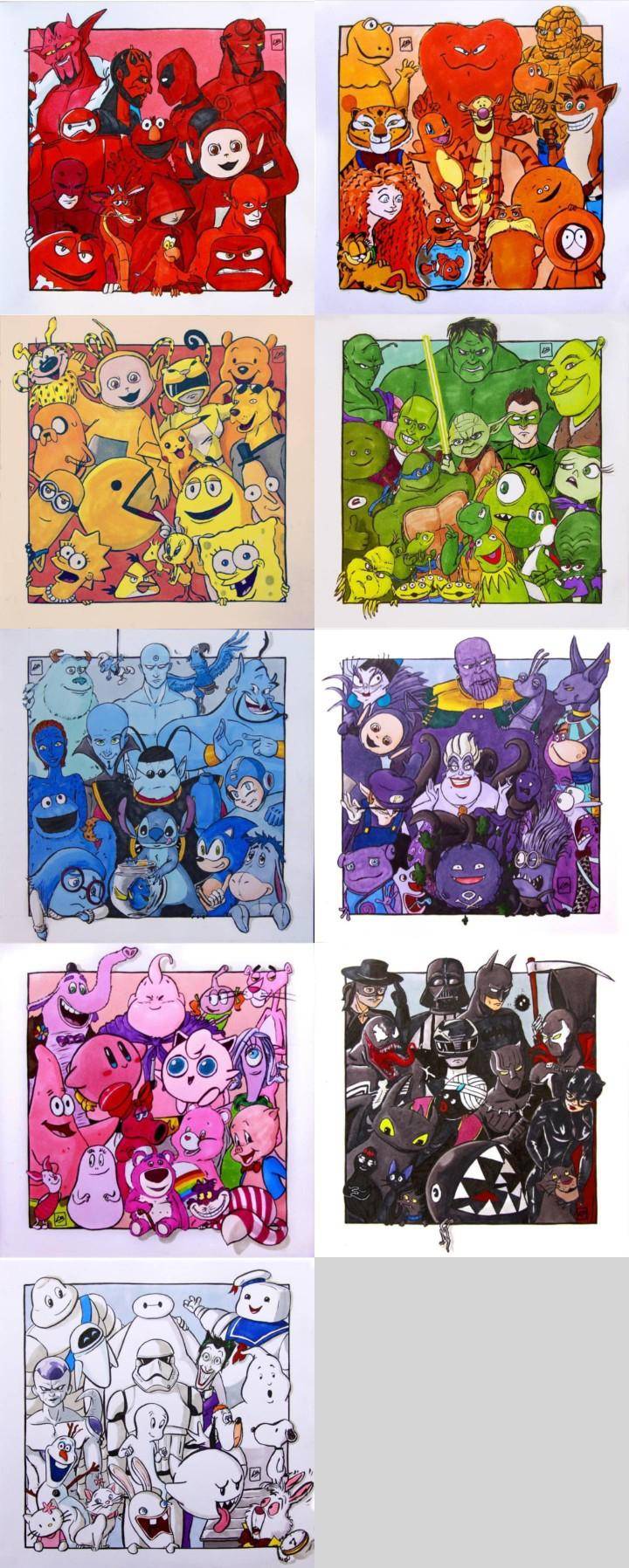 Beasts of the Colours | Scrolller