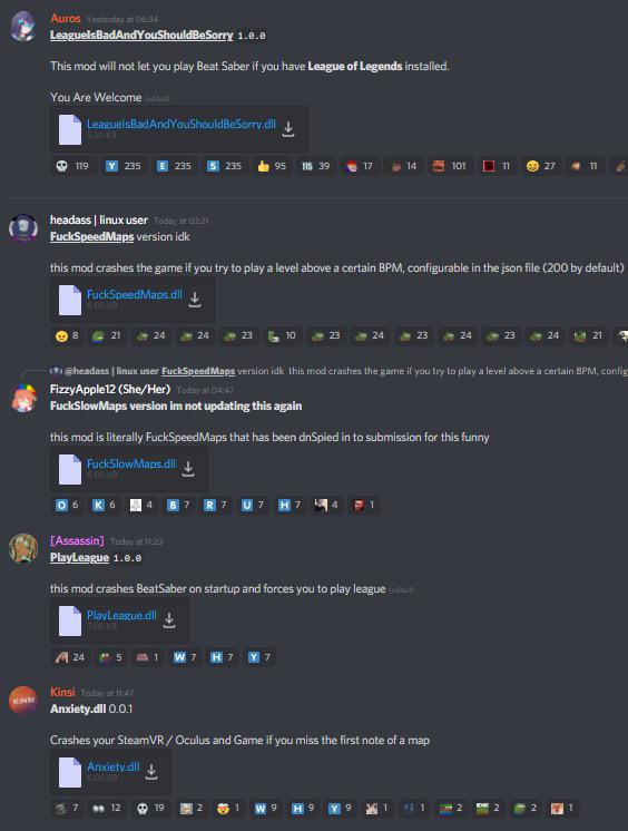beat saber modding rule | Scrolller