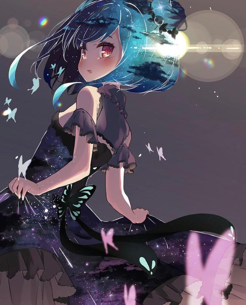 Beautiful as the night sky | Scrolller