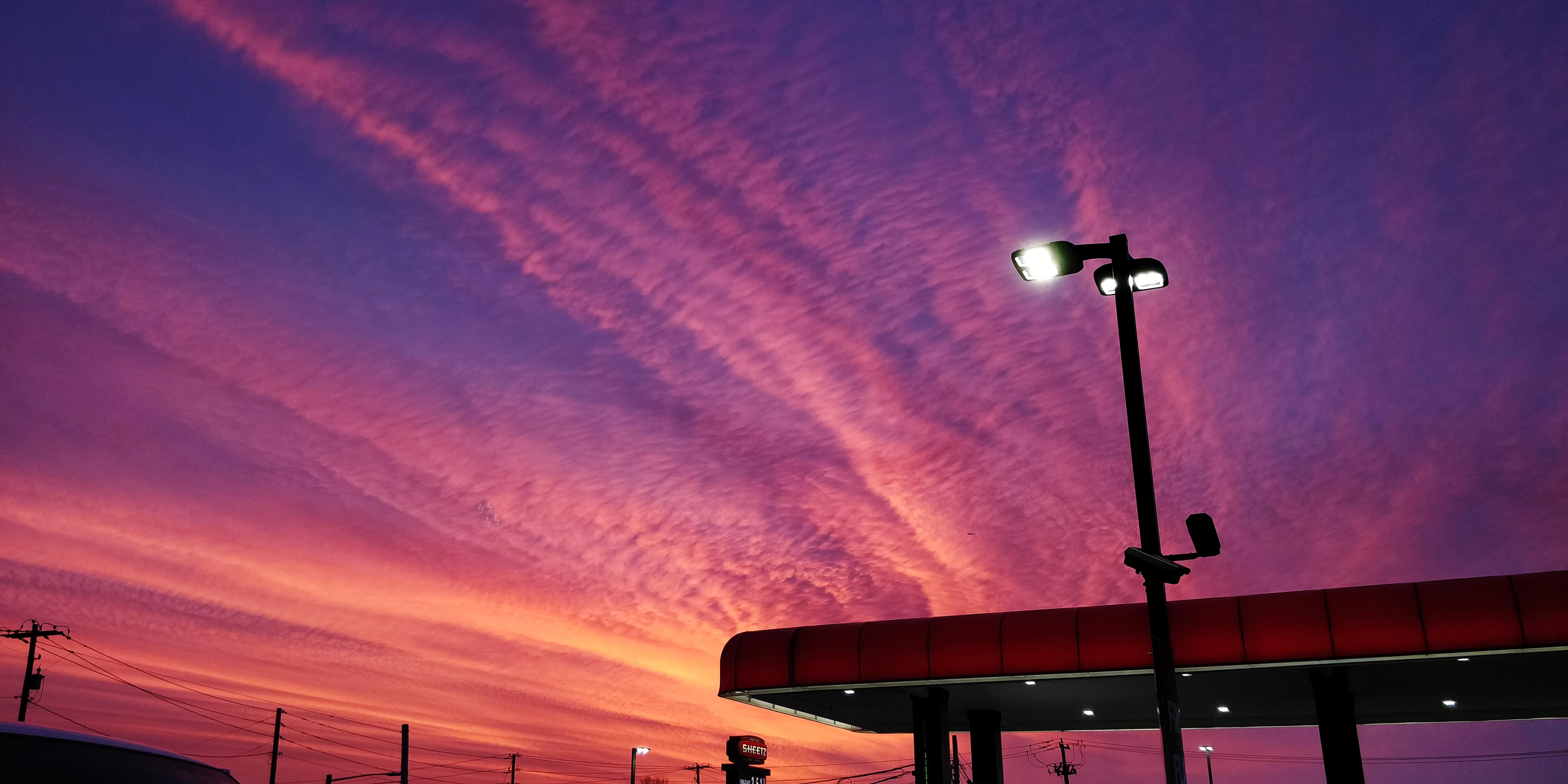 Beautiful Tuesday Sunset At Work | Scrolller