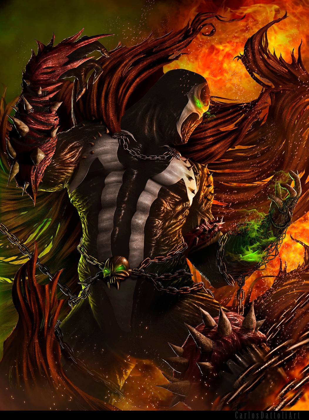 Becoming Spawn by Carlos Dattoli | Scrolller