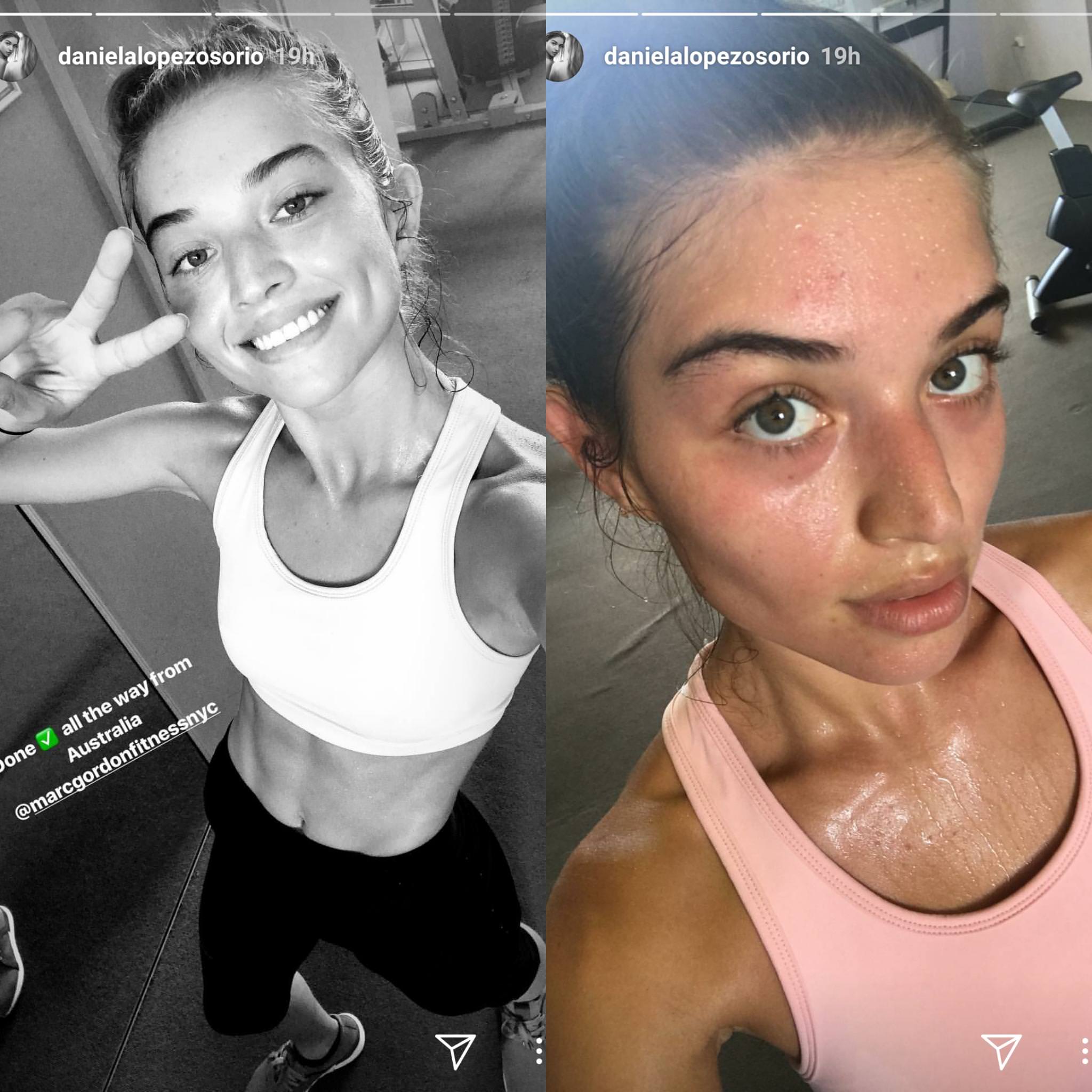 Before and after a tough workout | Scrolller