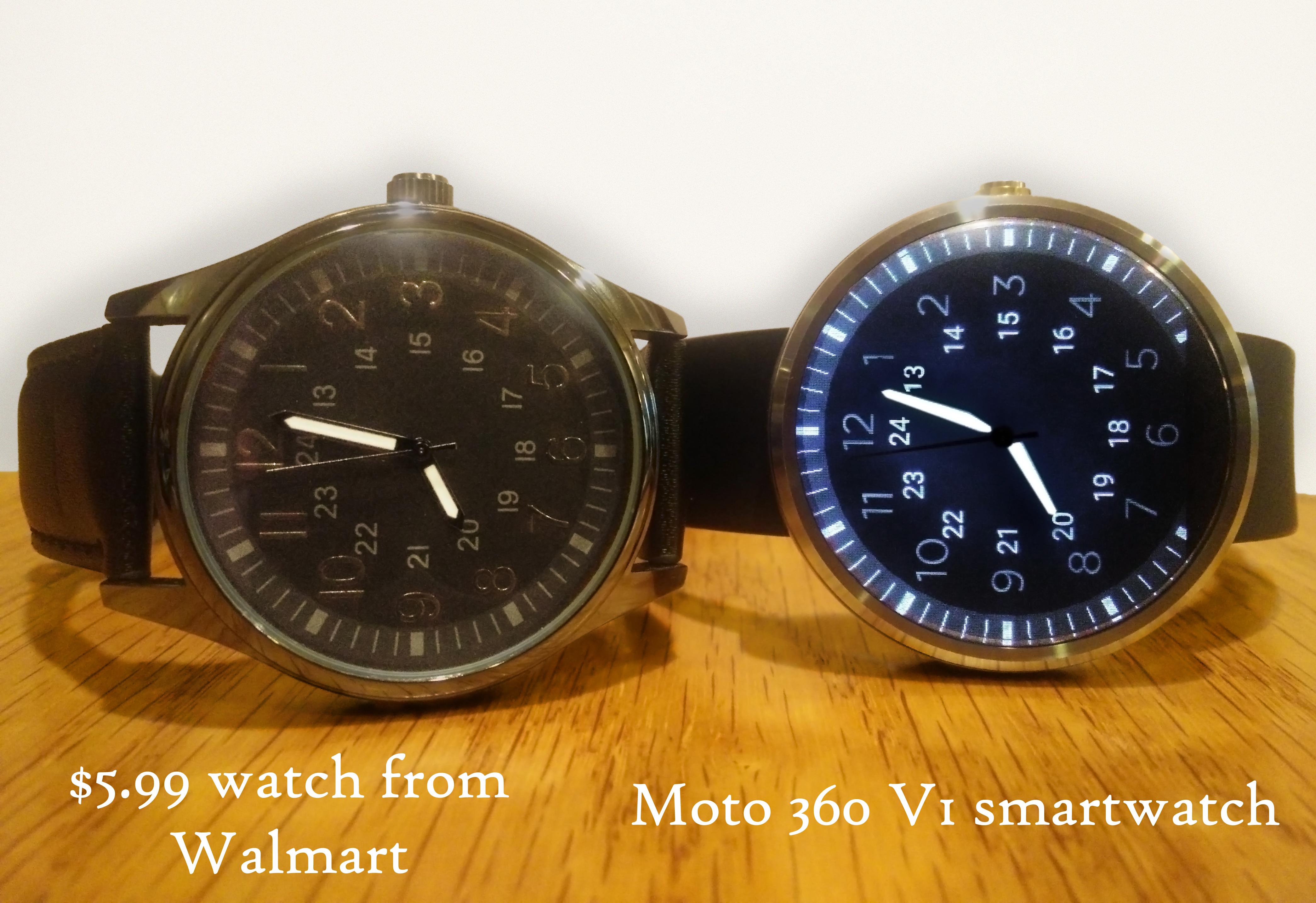 Before and After I upgraded my watch | Scrolller