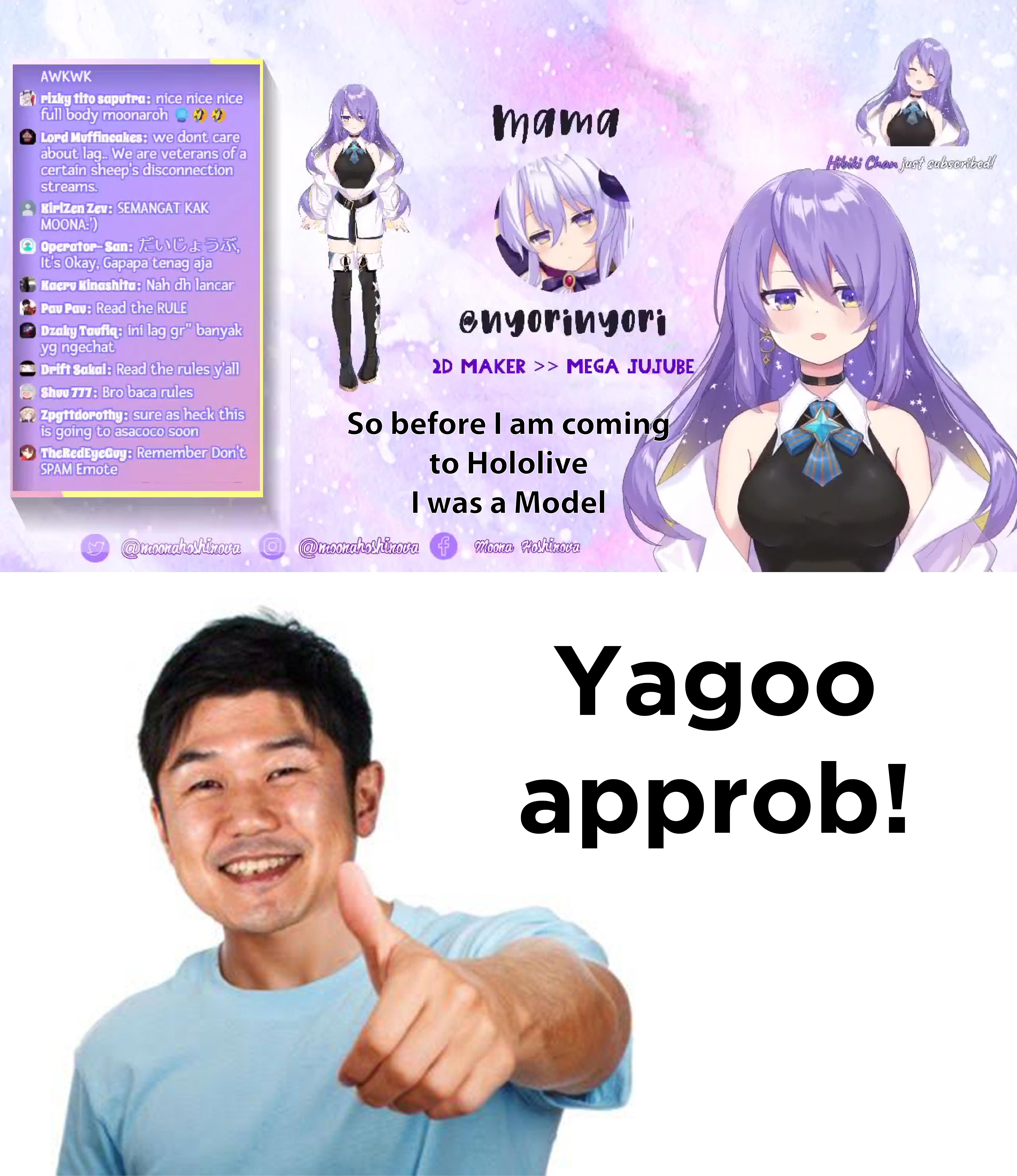 Before Moona Join Hololive | Scrolller