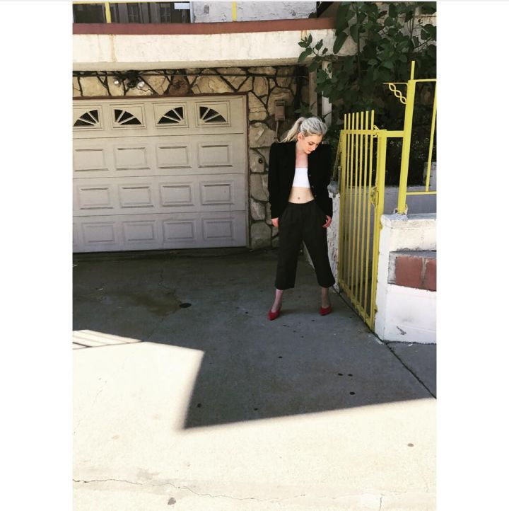 Behind the scenes for Flaunt magazine at Echo Park via instagram. | Scrolller