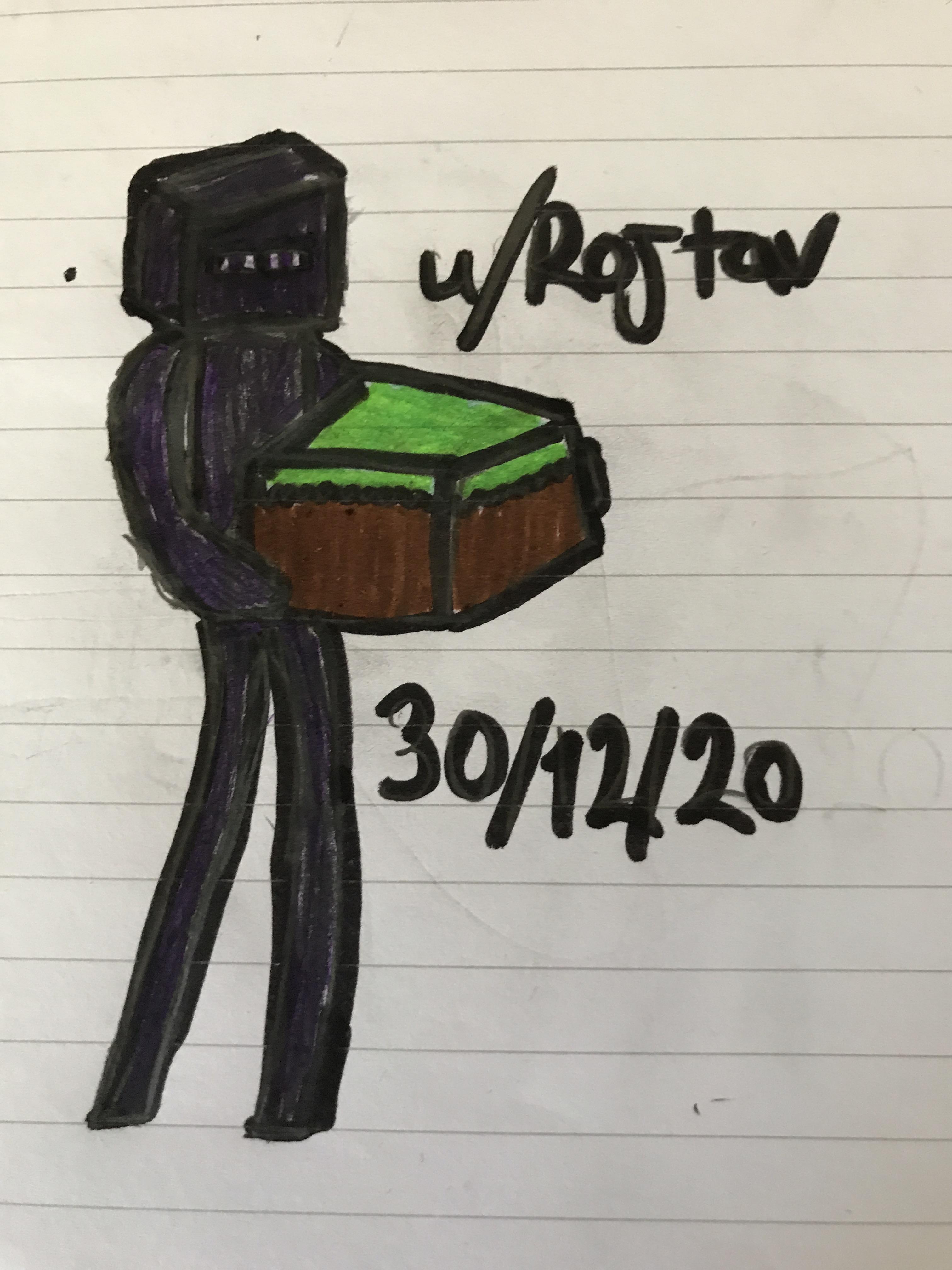 Behold! The worst enderman ever. | Scrolller