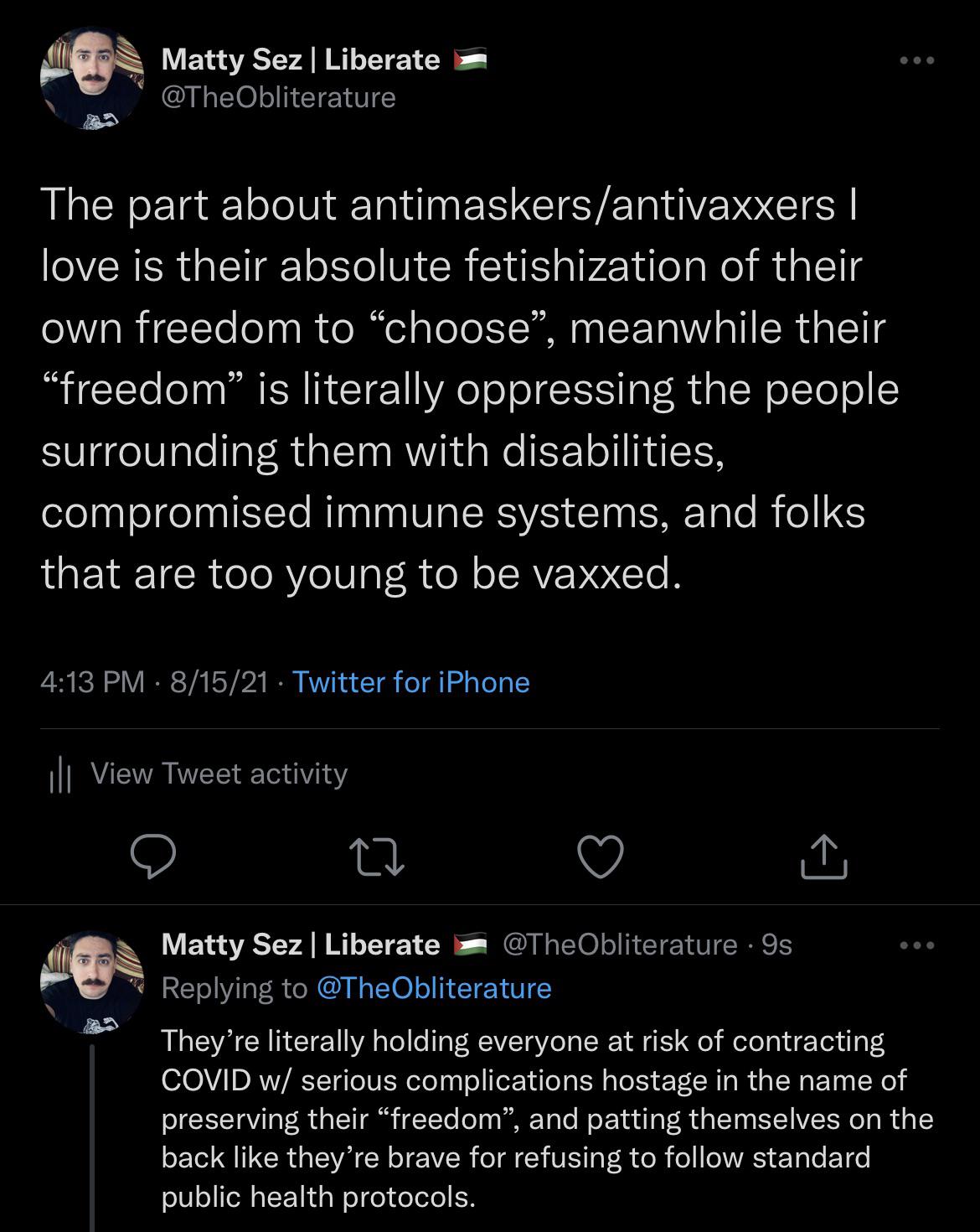 Being held hostage for ‘Murican “freedom” | Scrolller