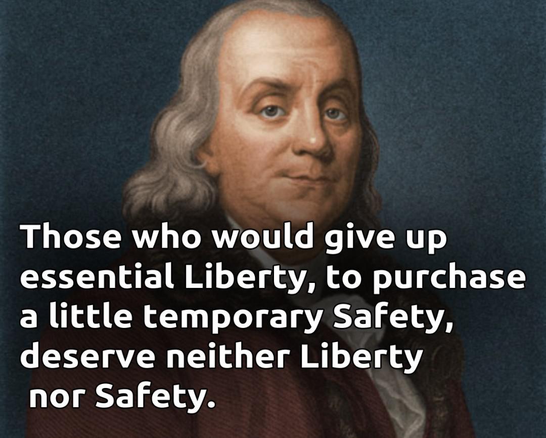 Benjamin Franklin saw this coming a long time ago. | Scrolller