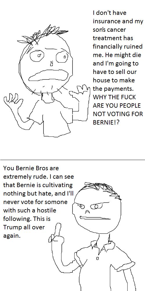 "Bernie Bros" | Scrolller