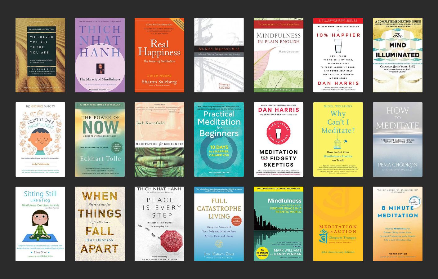 Best Meditation and Mindfulness Books (see comments for the list) | Scrolller