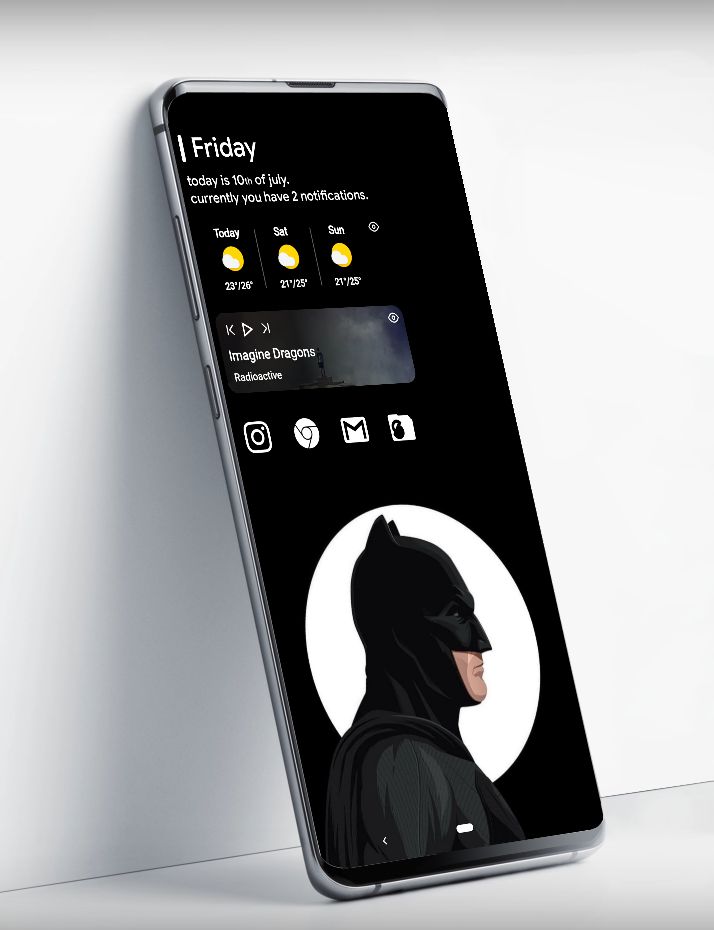 Best Nova Launcher Setup #82 - The Batman - Android Setup - DC Comics | Scrolller