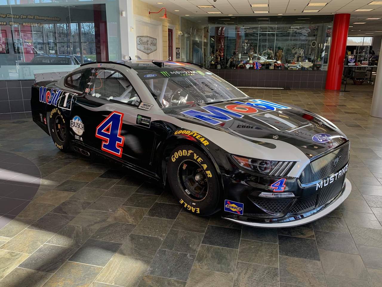 Better look at Harvick's Mobil 1 scheme | Scrolller