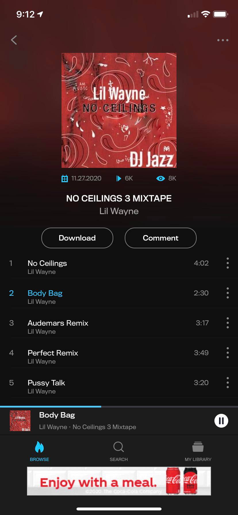 Beware. Fake No Ceilings 3 on dat piff. DJ jazz a clown | Scrolller