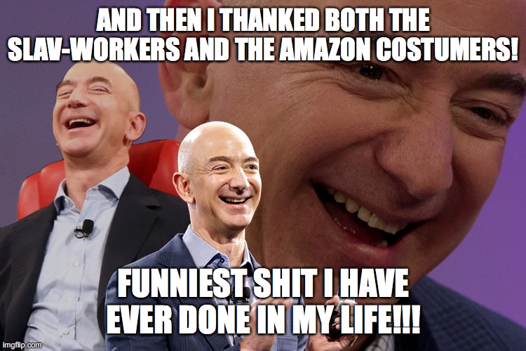 Bezos to the bone | Scrolller